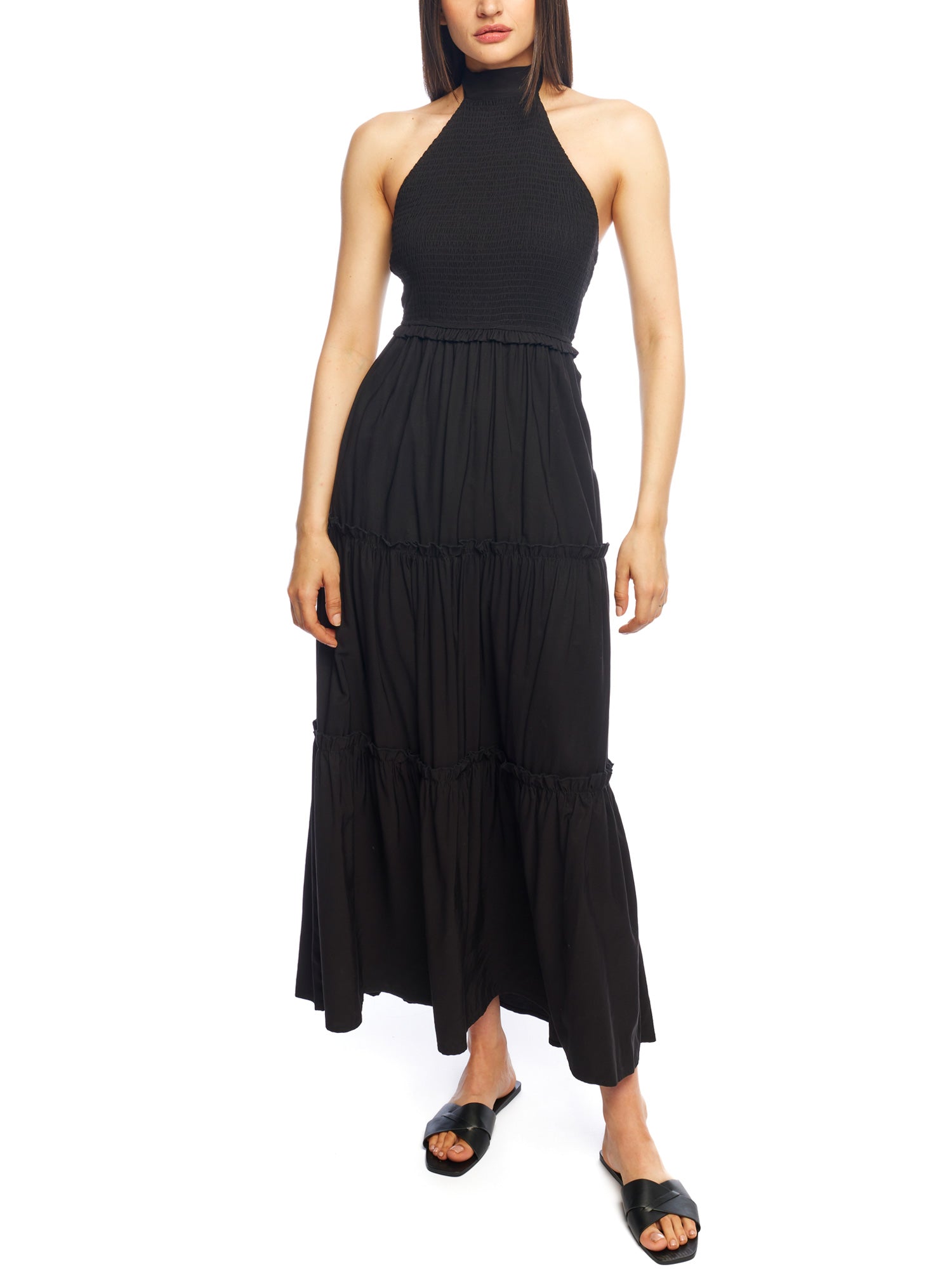 Naomi Tiered Maxi Dress | LBLC the label
